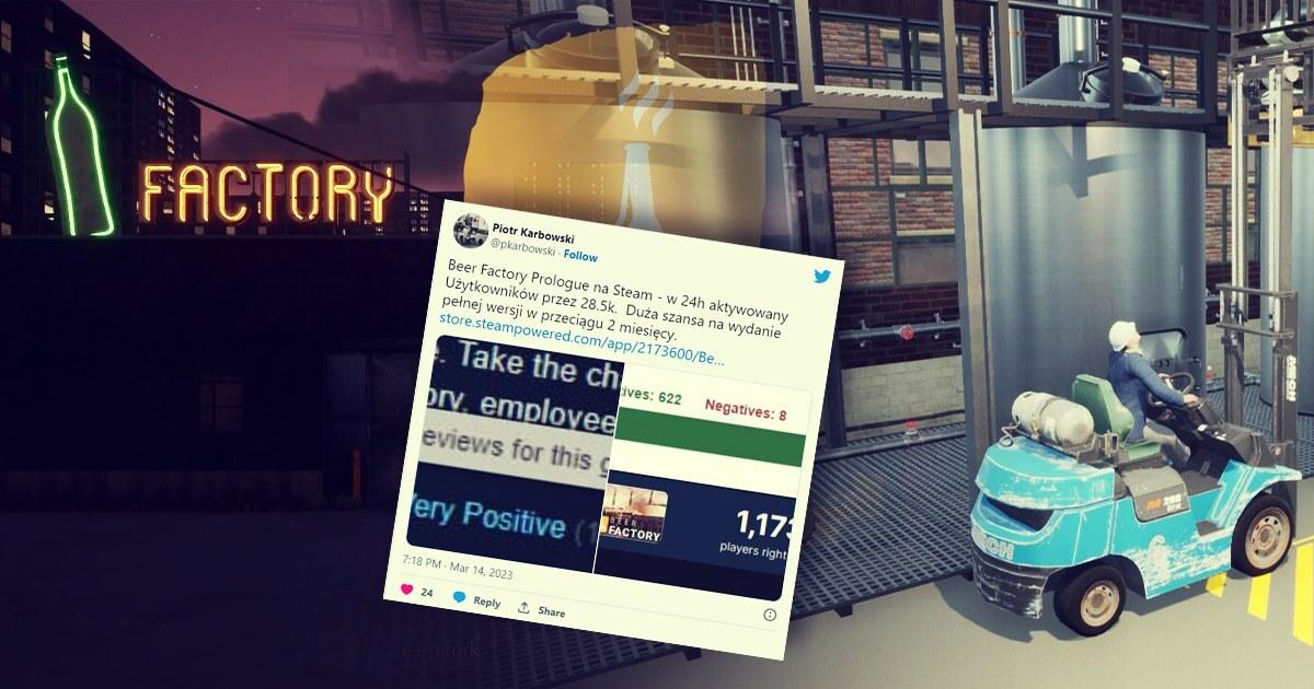 Dobra passa w polskim gamingu trwa! Akcje CreativeForge Games zyskują po premierze prologu Beer ...